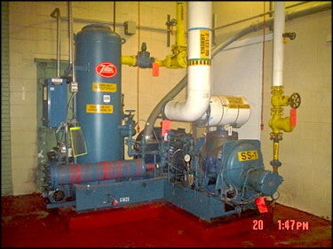 Vilter VRS-900 / Howden WRV 204/1.65 Rotary Screw Compressor Package