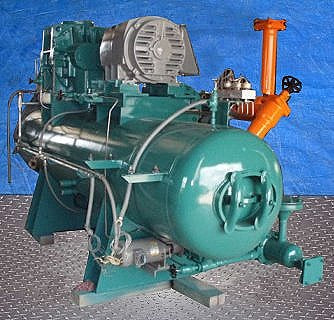 Reco / Frick RWB II 177B Rotary Screw Compressor Package - 125 HP