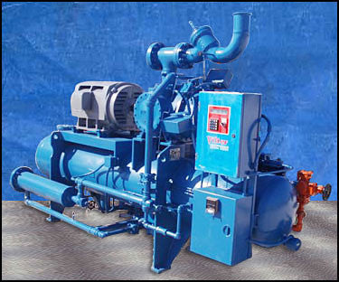 Vilter VSS-751 Rotary Single-Screw Compressor Package - 350 HP