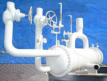 E.L. Nickell Shell and Tube Ammonia Subcooler - 452 sq. ft.