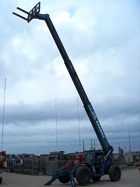 Gradall 10,000 Lb 4x4 Telescopic Telehandler Forklift