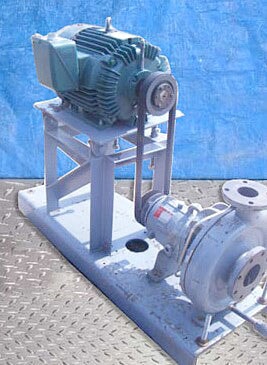 Durco 2K4X3-13HH/130PV Centrifugal Pump (25 HP, 600 GPM Max)