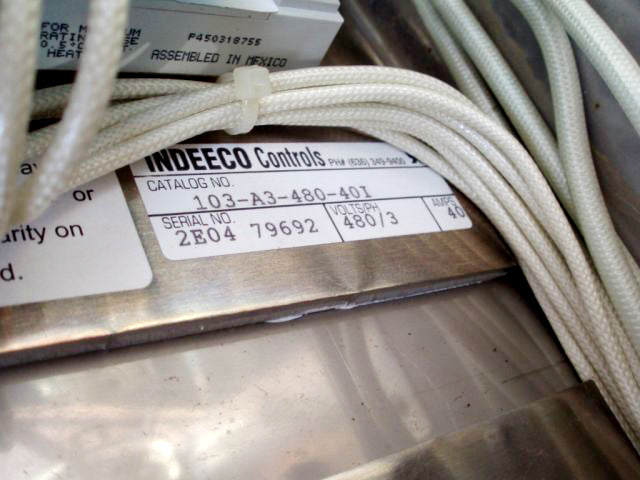 Indeeco Electric Duct Heater