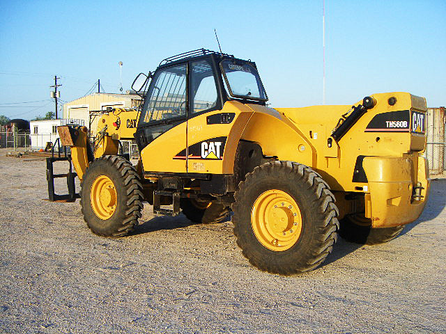 Caterpillar 10,000 Lb. 4x4x4 Diesel Telescopic Telehandler Forklift