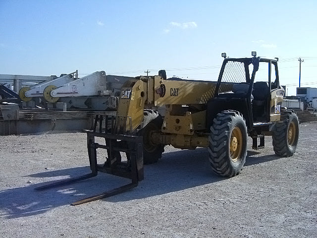 Caterpillar 9,000 Lb. 4x4x4 Diesel Telescopic Telehandler Forklift