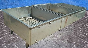 3-Compartment Stainless Steel COP Tank - 600 Gallon