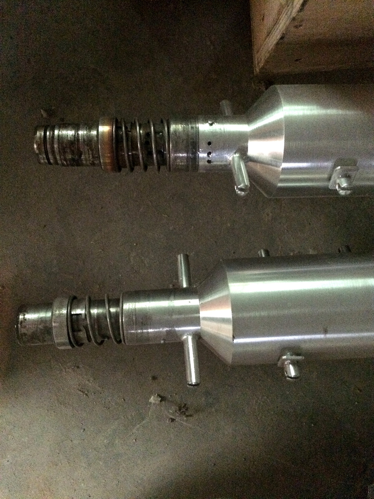 Alfa Laval Contherm 6x9 Scrape Surface Heat Exchanger Splines