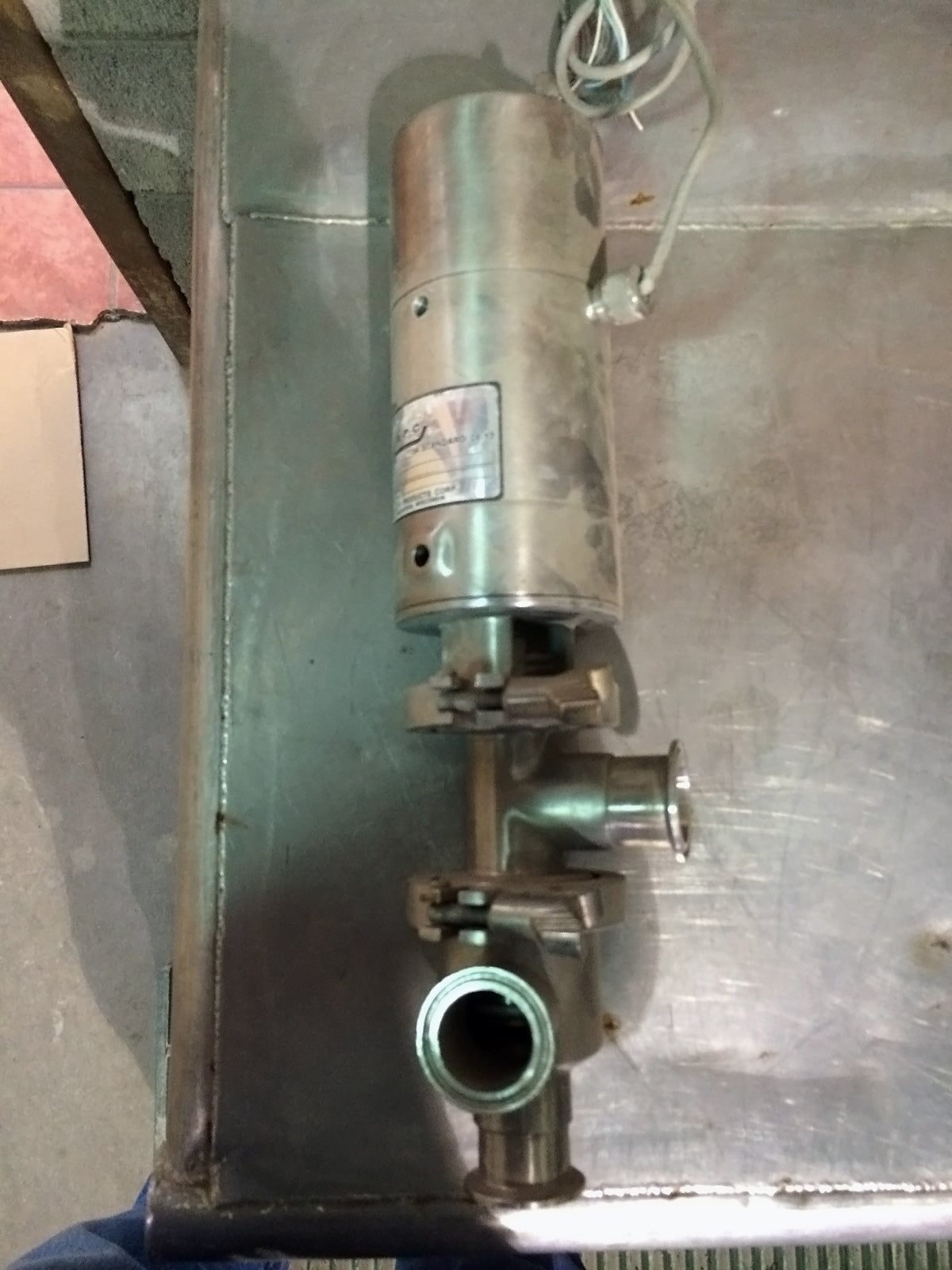 APC 3-Way Sanitary Valve