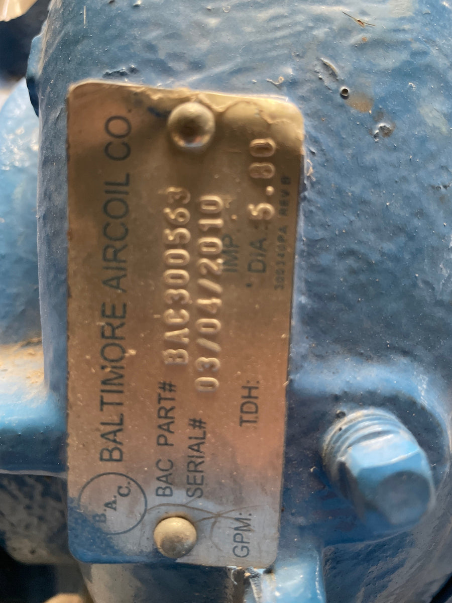 BAC BAC300563 Centrifugal Pump (5 HP)