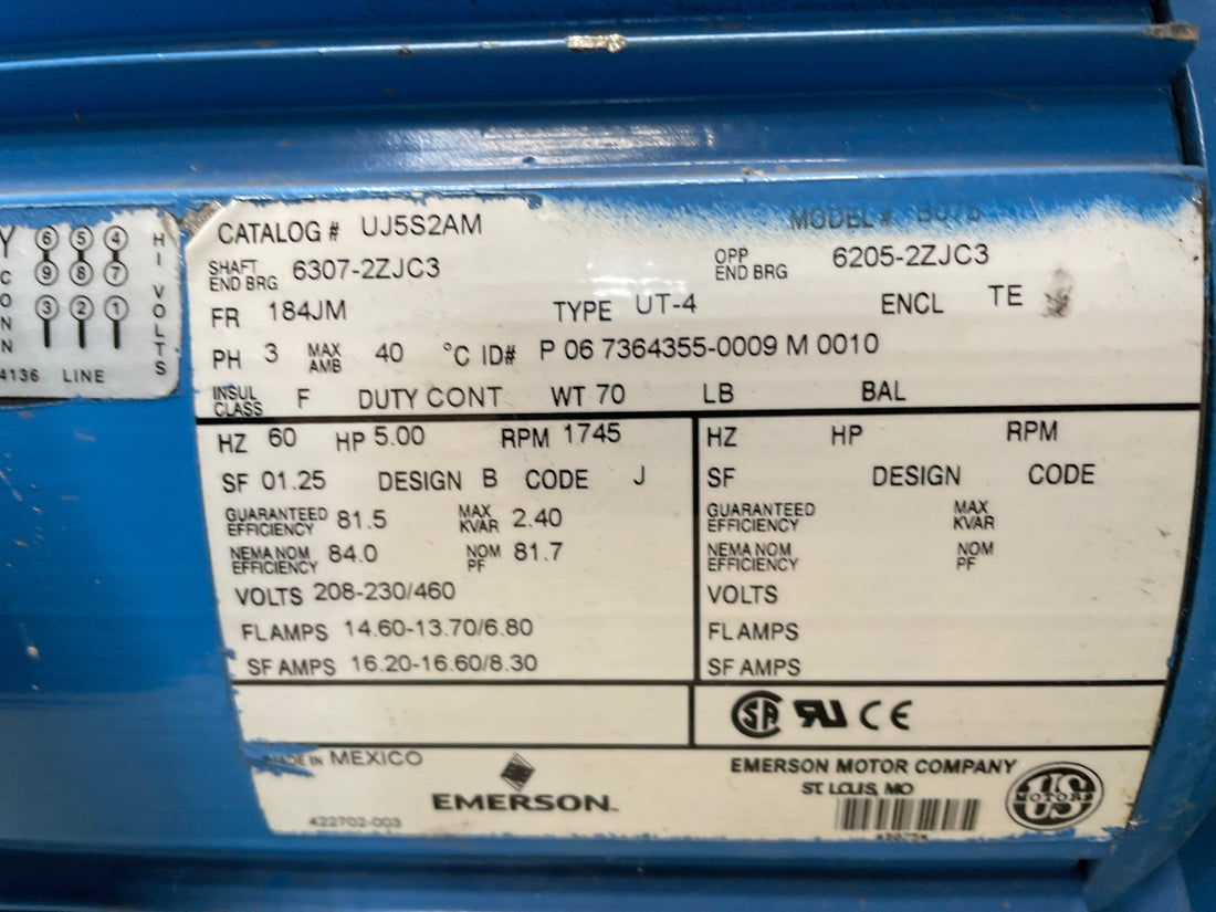 BAC BAC300563 Centrifugal Pump (5 HP)