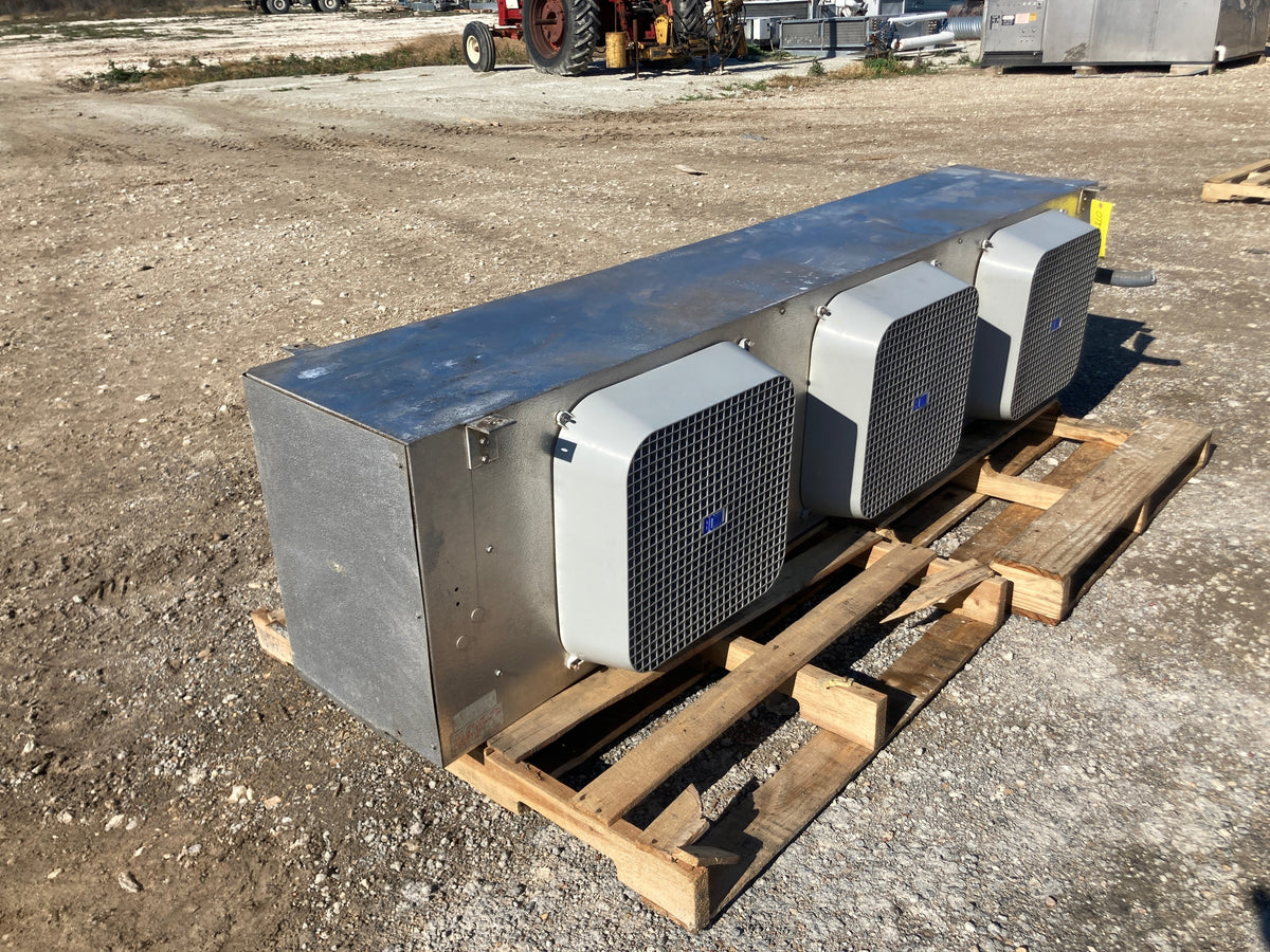 Bohn/Heatcraft MPE3002F Ammonia/Freon Evaporator Coil- 3.75 TR, 3 Fans