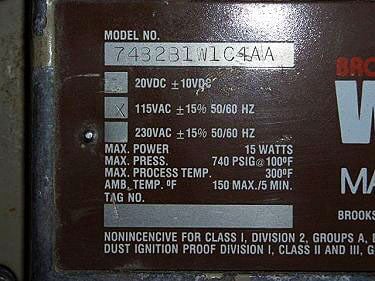 Brooks Wafer-Mag Magnetic Flowmeter