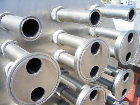 Chester-Jensen Co Stainless Shell and Tube Heat Exchanger - 94.2 sq. f