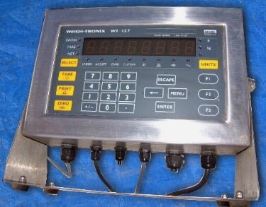 Conveyor with Weigh-Tronix Scale