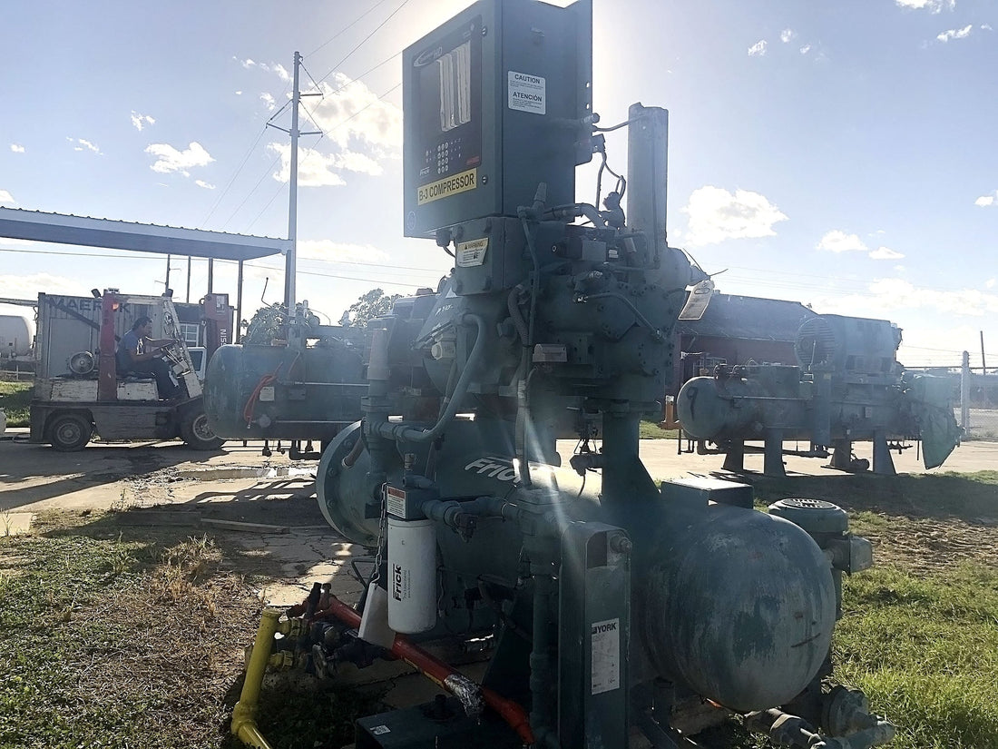 Frick RXF-39 Rotary Screw Compressor Package (Frick XJF120L, 40 HP 460