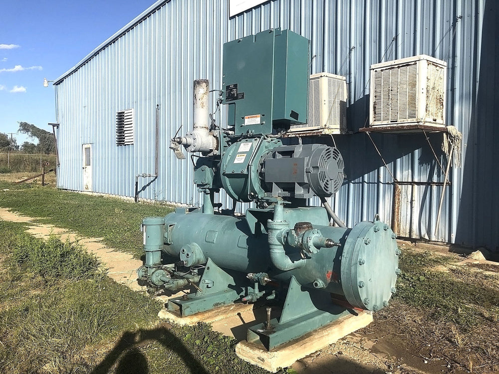 Frick RXF-39 Rotary Screw Compressor Package (Frick XJF120L, 40 HP 460