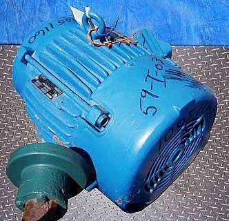 General Electric Motor- 7.5 HP