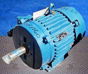 General Electric Motor- 7.5 HP