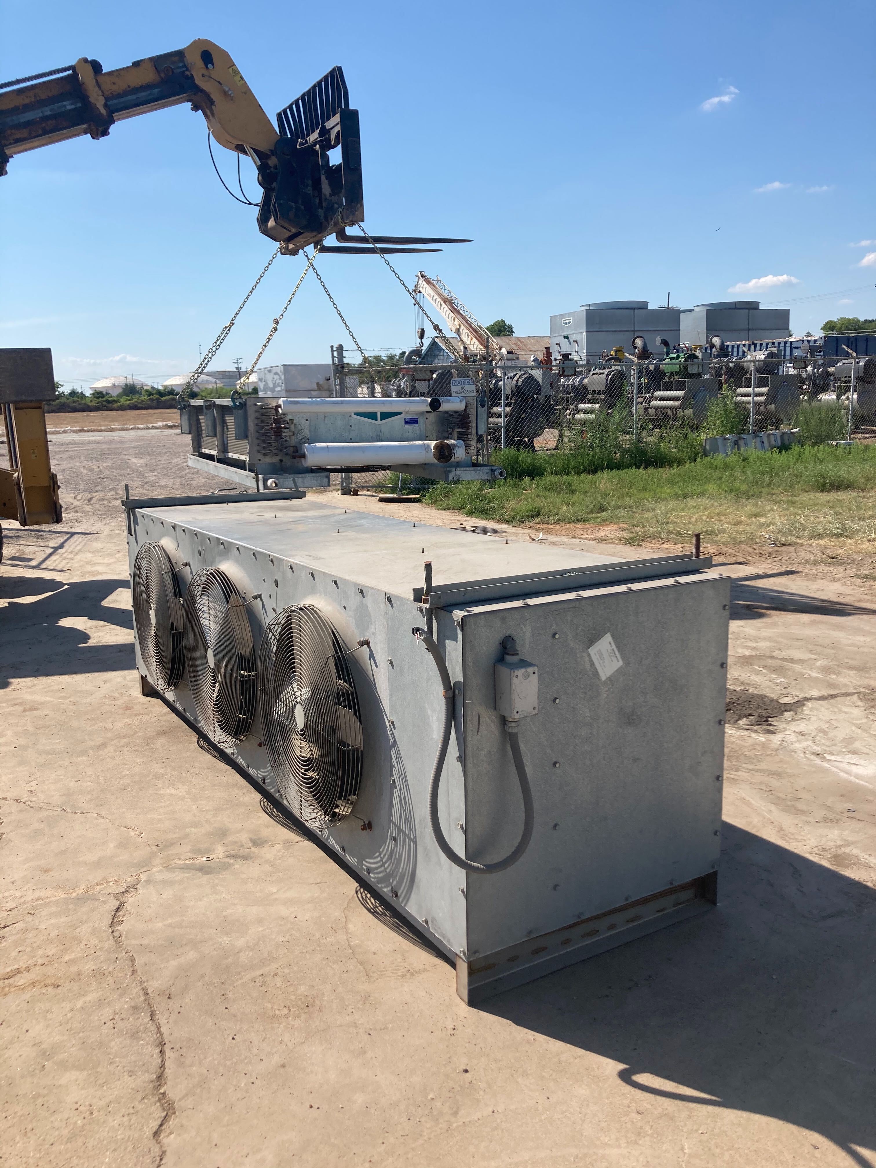 Imeco C0.324.44 Ammonia Evaporator Coil- 9 TR, 3 Fans (Low Temperature