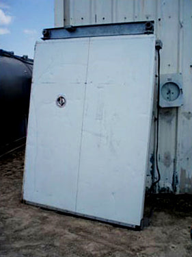 Jamison Mark IV Diamond Trac System Cold Storage Door