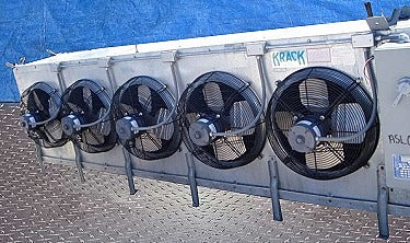 Krack DTX-Series Air Defrost Ammonia Evaporator- 10.5 TR