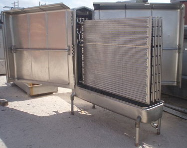 Mojonnier Stainless Steel Cabinet Plate Chiller
