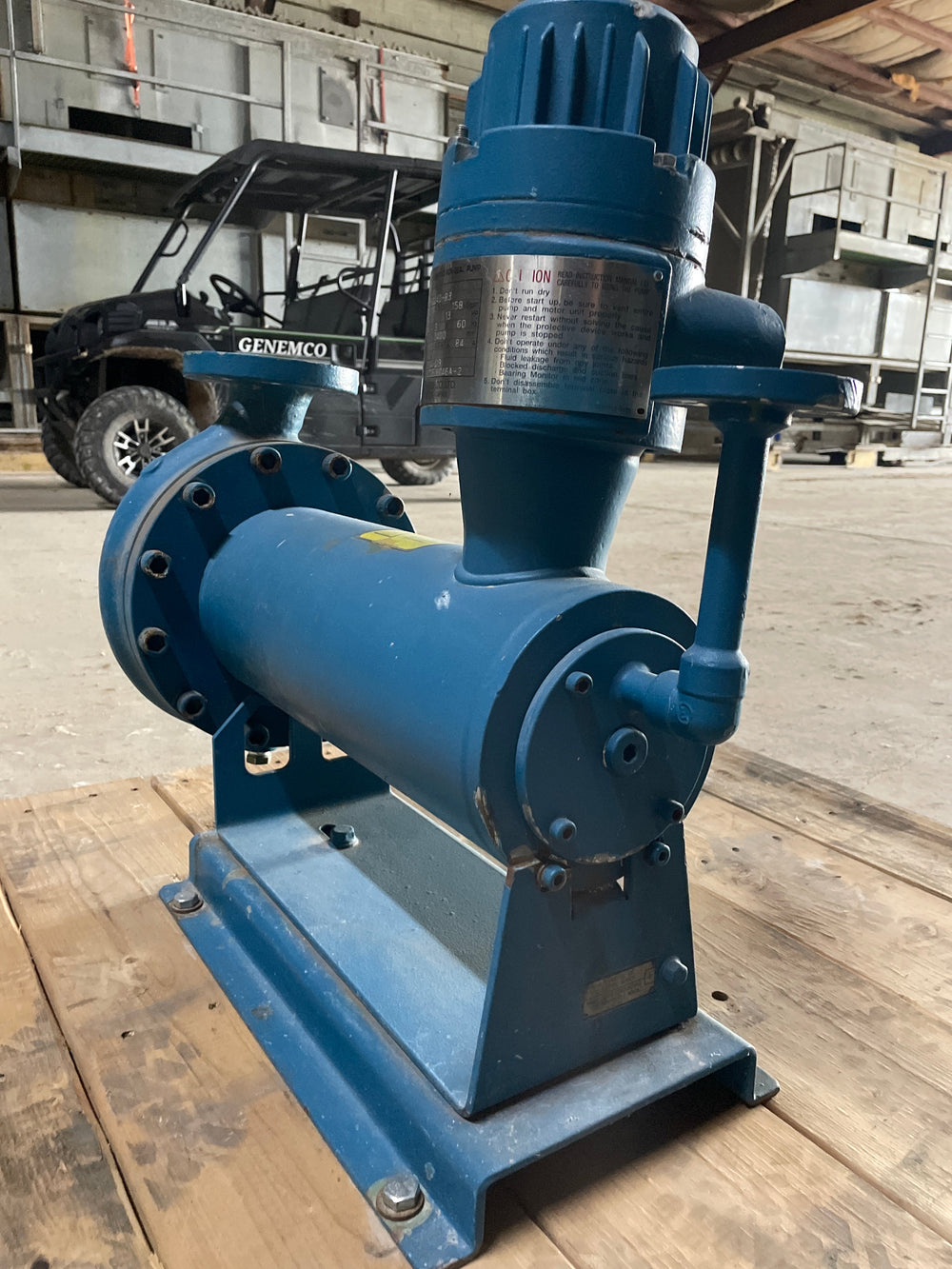 Nikkiso HQ24D-B3 Centrifugal Pump (13 HP, 158 GPM Max)
