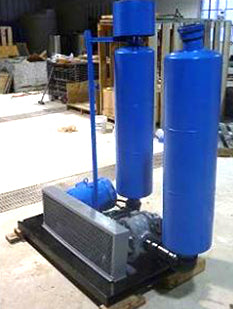 Permco Blower / Vacuum Pump with Silencer - 5 HP