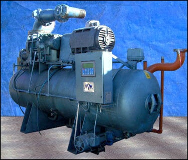 Reco / Frick RWB-399 Ammonia Screw Booster Compressor Package - 300 HP