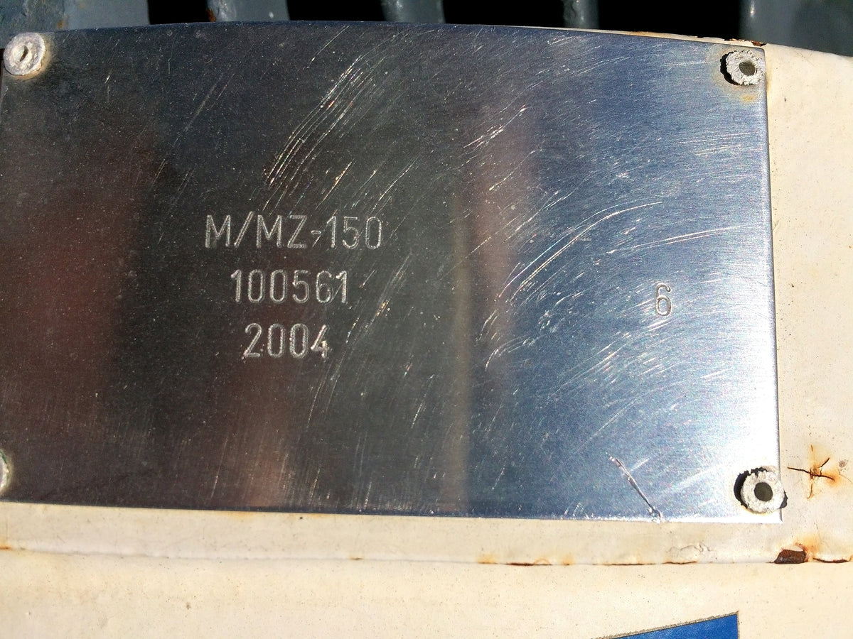 Romaco FrymaKoruma MZ Toothed Colloid Mill - 25 HP