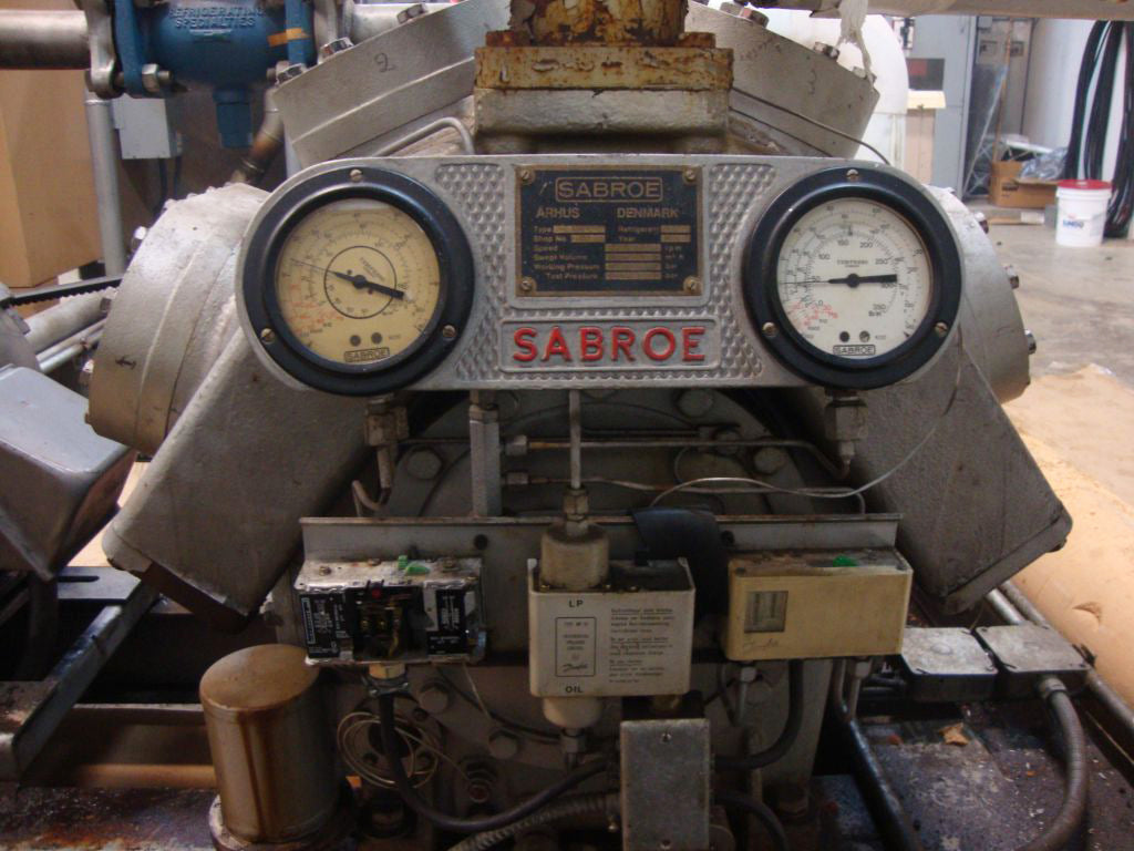 Sabroe SMC108L 8-Cylinder Reciprocating Compressor