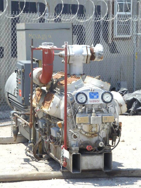 Sabroe SMC 116L Reciprocating Compressor Package (250 HP 2,300/4,160 V