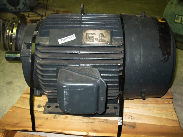 Siemens Electric 460V Induction Motor - 50 HP