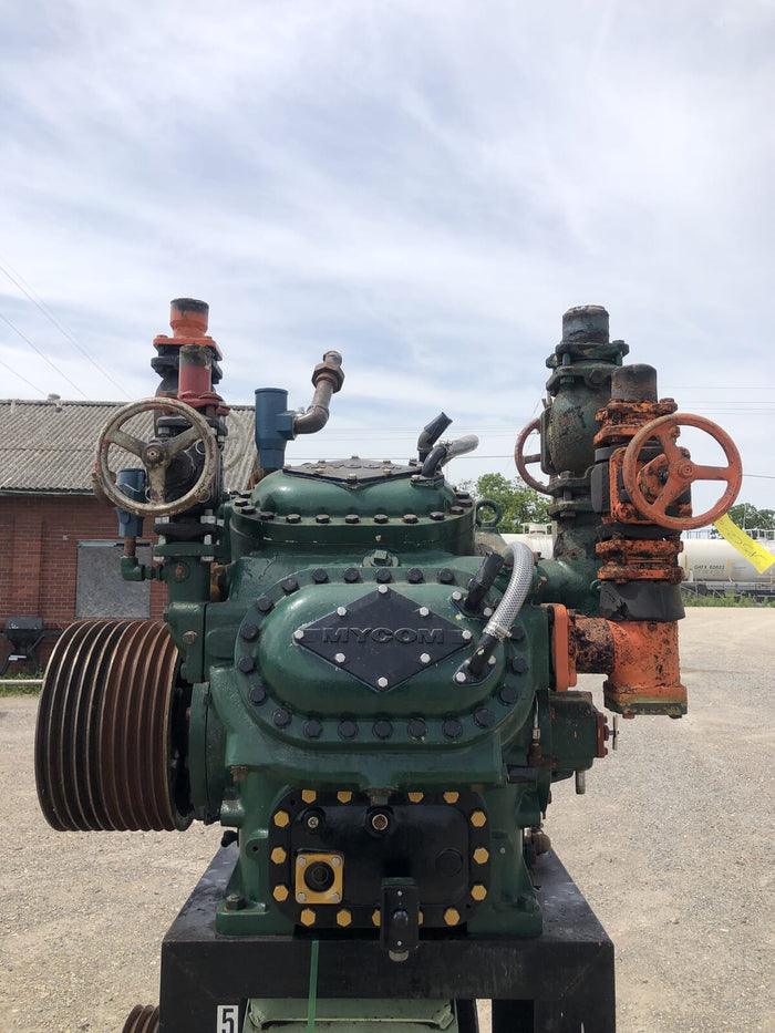 Mycom N62B 8-Cylinder Reciprocating Compressor Package (100 HP 230/460