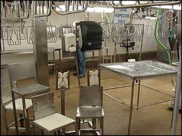 Stainless Steel Inspection Table