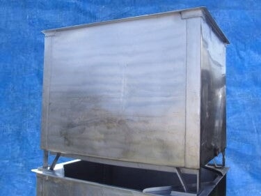 Stainless Steel Rectangular Tubs- 250 Gallon