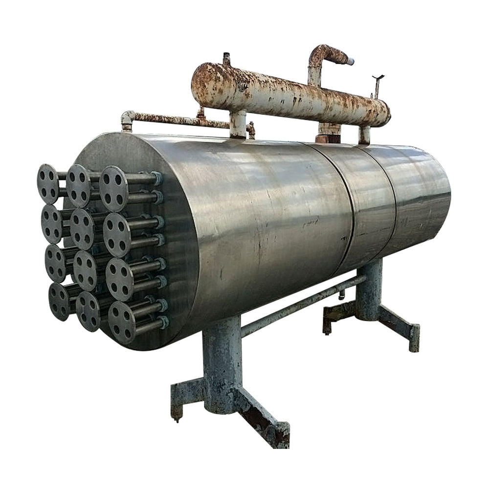 Stainless Steel Shell and Tube Heat Exchanger - 190.76 sq. ft.