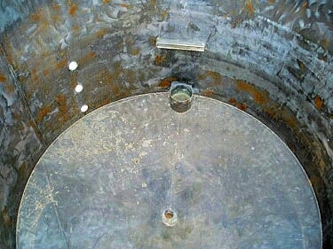 Stainless Steel Single Shell Vertical Tank- 1,250 Gallon