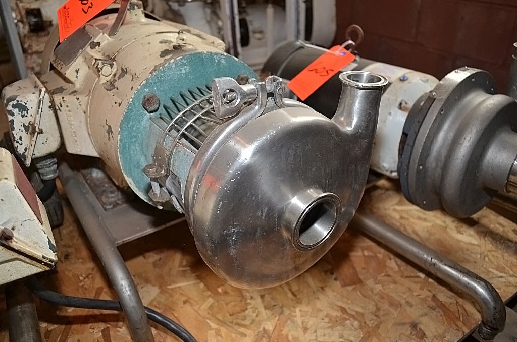 Tri-Clover C216MD21T-S Centrifugal Pump (10 HP, 280 GPM Max)