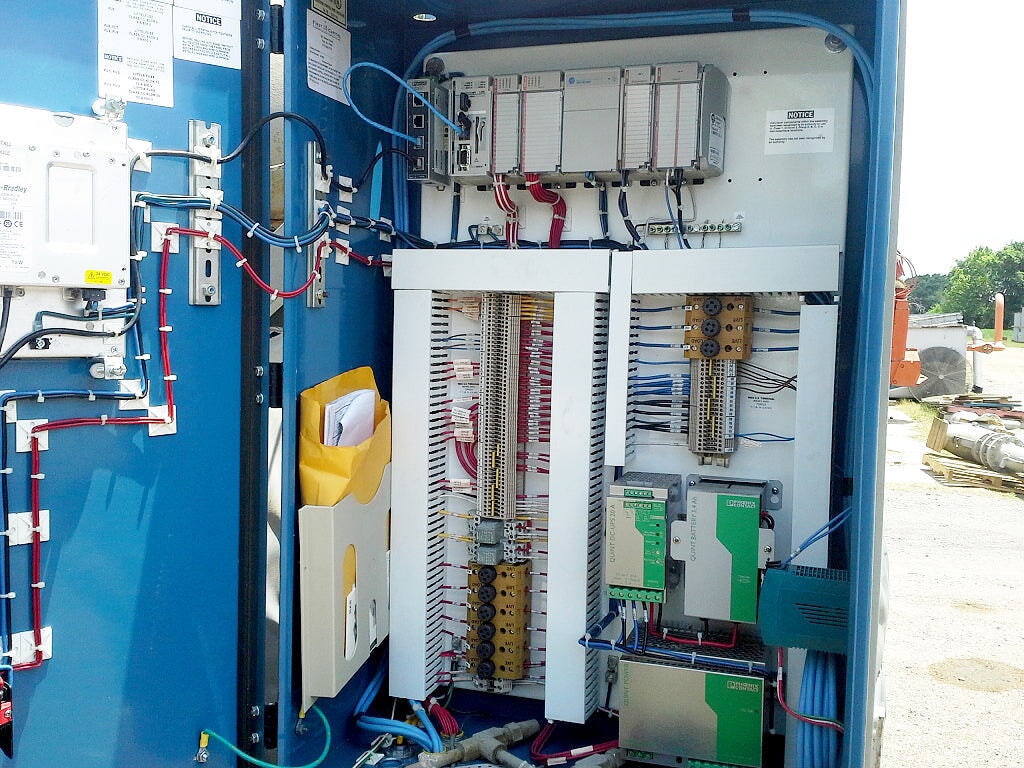 Unused Allen-Bradley Micro Control Panel for Screw Compressor