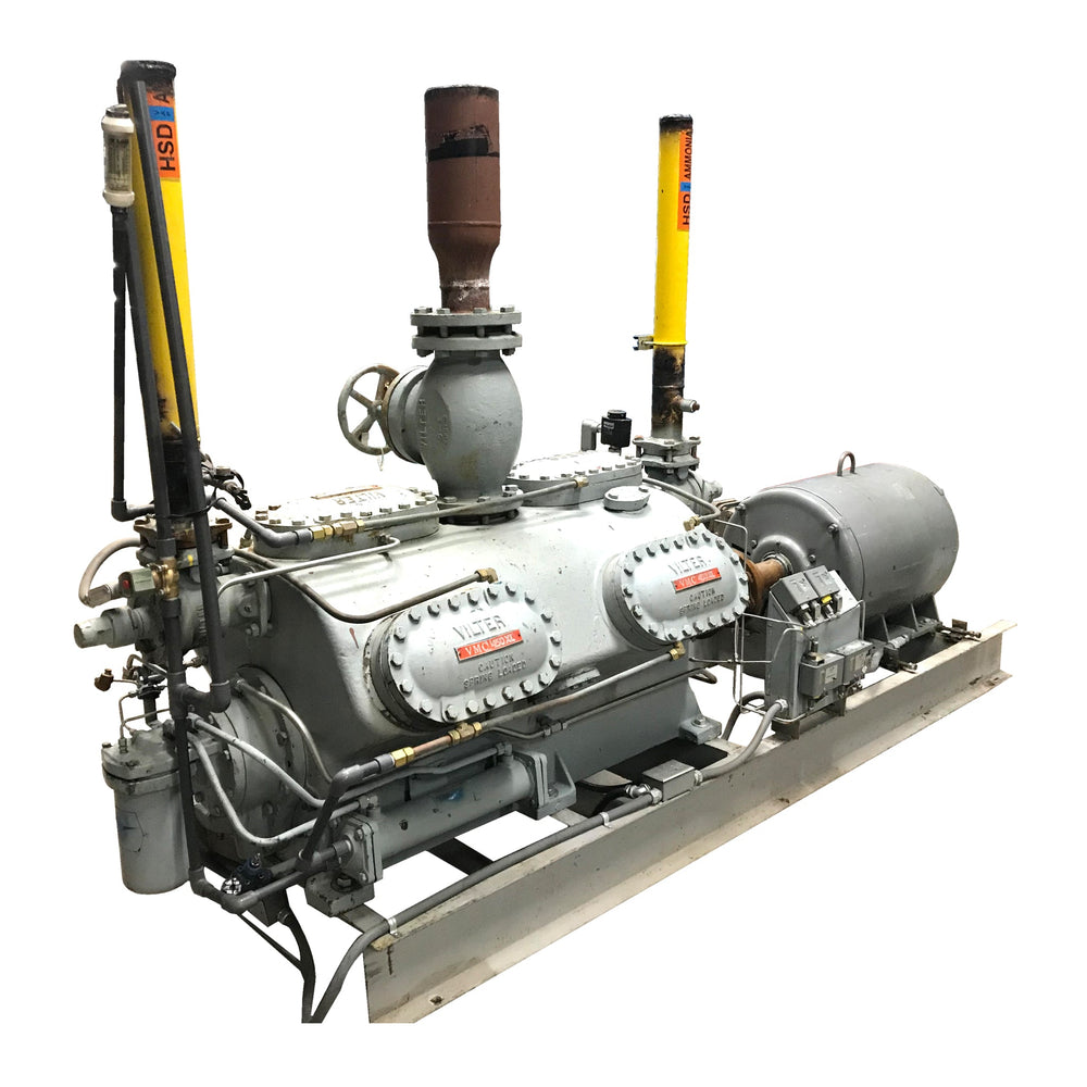 Compresor alternativo Vilter 450-XL de 12 cilindros - 150 HP